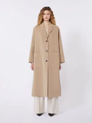 Max Mara Double-faced Wool-blend Coat - Camel