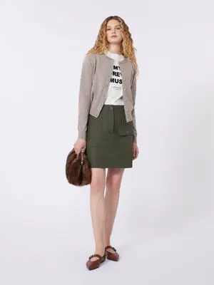 Max Mara Water-repellent Mini Skirt