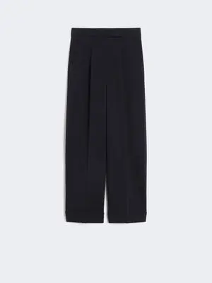 Max Mara High-waisted Wool Trousers
