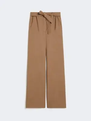 Max Mara Stretch Wool Cloth Trousers