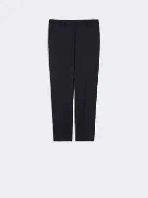 Max Mara Stretch Wool Cigarette Trousers