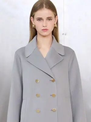 Max Mara Wool Broadcloth Jacket - Avio