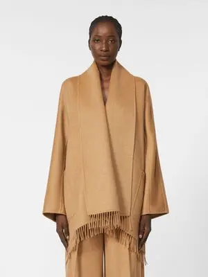 Max Mara Coat With Fringe