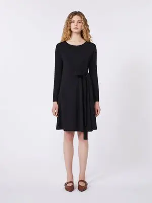 Max Mara Crepe Jersey Mini Dress