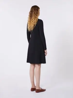 Max Mara Crepe Jersey Mini Dress