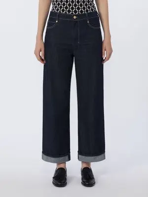 Max Mara Denim Turn-up Jeans