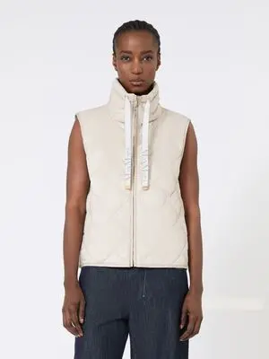 Max Mara Padded Gilet - Sand