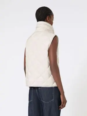 Max Mara Padded Gilet - Sand