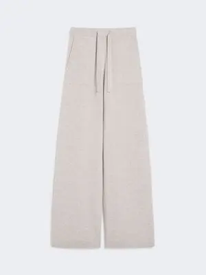 Max Mara Wool And Cashmere Knit Trousers