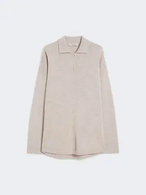 Max Mara Wool And Cashmere Cardigan - Beige