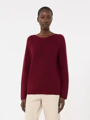 Max Mara Wool And Cashmere Sweater - Raspberry