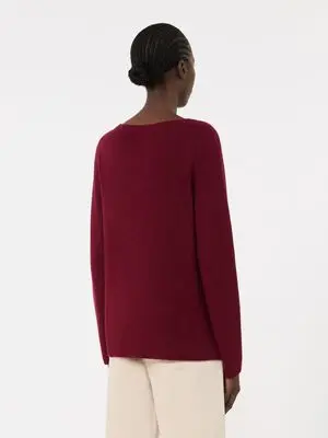 Max Mara Wool And Cashmere Sweater - Raspberry