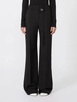 Max Mara Flared Wool Trousers