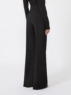 Max Mara Flared Wool Trousers