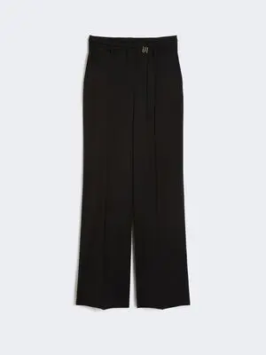 Max Mara Flared Wool Trousers