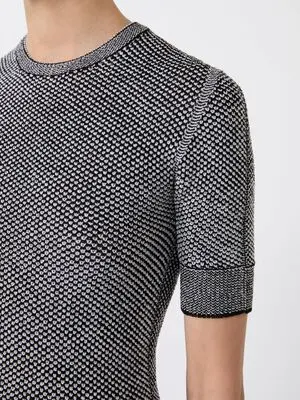 Max Mara Viscose Knit Mesh Jumper