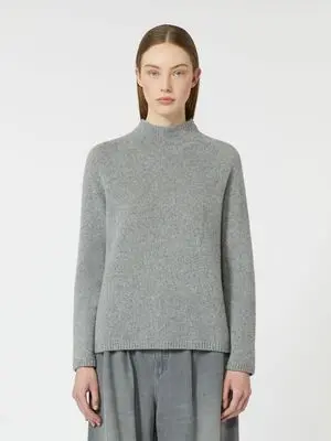 Max Mara Wool And Cashmere Sweater - Medium Grey