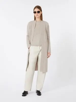 Max Mara Boxy-fit Wool And Cashmere Sweater - Beige