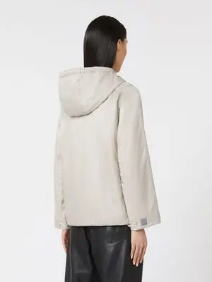 Max Mara Padded Water-repellent Hooded Jacket - Beige
