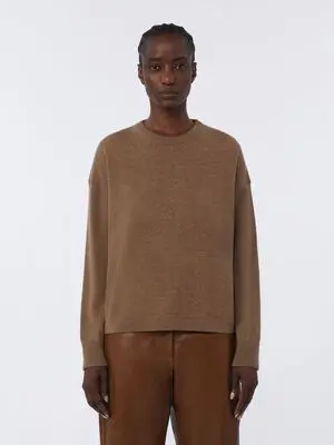 Max Mara Wool And Cashmere Sweater - Mud