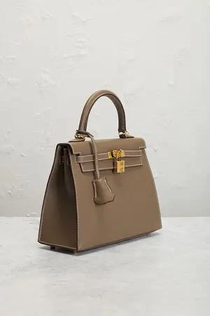 Hermès Epsom Kelly 25 Handbag - Etoupe