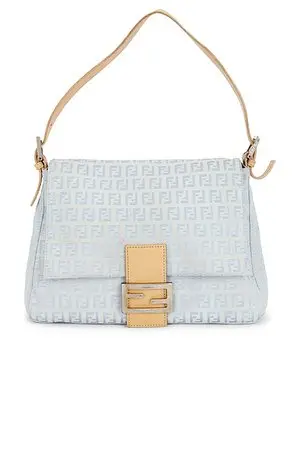 Fendi Zucchino Mama Baguette Shoulder Bag