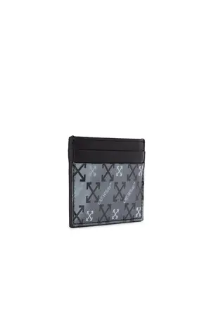 Off-White Arrow Card Case In Black