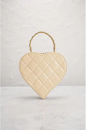 Chanel 1994 Patent Heart Vanity Bag