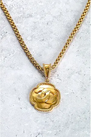 Chanel 1995 Coco Mark Necklace
