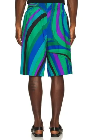 Emilio Pucci Cotton Poplin Shorts