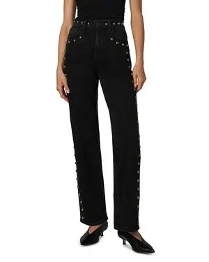 Joe's Jeans The Margot Studded Straight Jeans