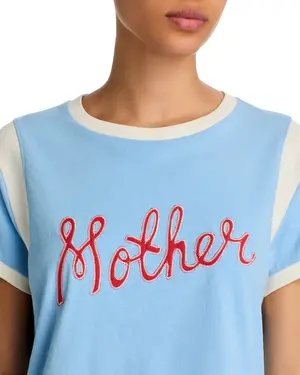 MOTHER The Boxie Goodie Inset Tee