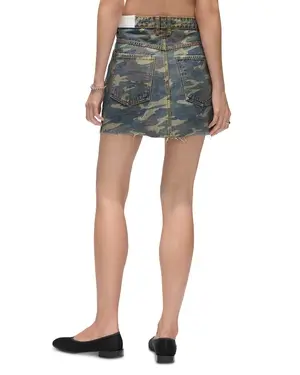 RE/DONE The Rewind Denim Mini Skirt