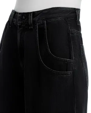 ASKK NY Lenox High-rise Barrel Jeans