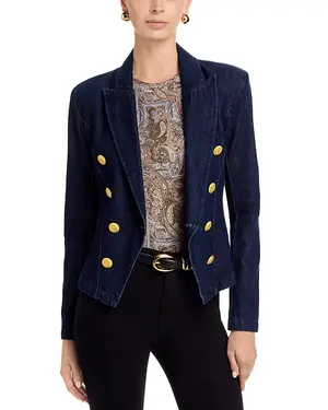 L'Agence Emerson Denim Blazer