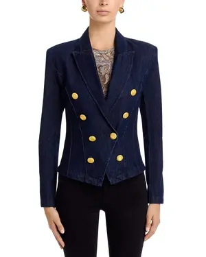 L'Agence Emerson Denim Blazer