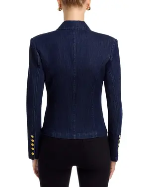 L'Agence Emerson Denim Blazer