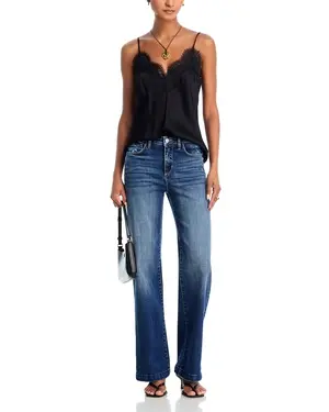 L'Agence Scottie High-rise Wide-leg Jeans