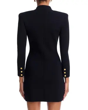 L'Agence Meyumi Knit Blazer Mini Dress