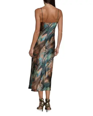 L'Agence Seridie Mid Length Slip Dress