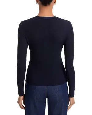 Veronica Beard Drexler Long Sleeve Top