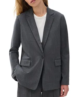 Rag & Bone Jennifer Striped Blazer And Vest Set