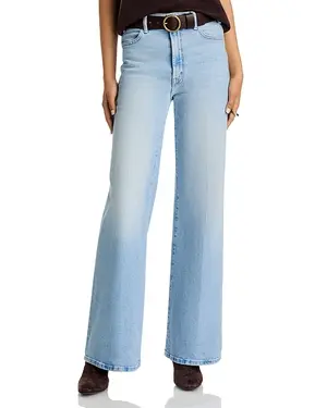 MOTHER The Hustler Roller Sneak High Rise Jeans - Complete