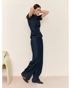 DL1961 Joice Aura Shirt - Inkwell