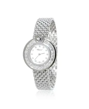 CHOPARD Happy Diamond 30.00mm White Gold Watch - No Color