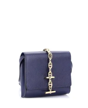 Hermès Chaine D'ancre Compact Wallet On Strap Chevre Mysore