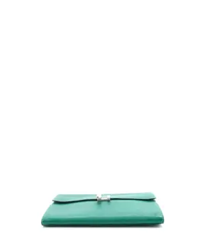 HERMES Cinhetic Clutch Chevre Mysore