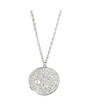 CARTIER Love 18k White Gold Pendant - K White Gold