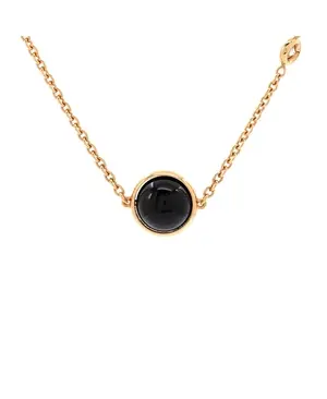 PIAGET Possession Pendant Necklace With Onyx And Diamond - K Rose Gold