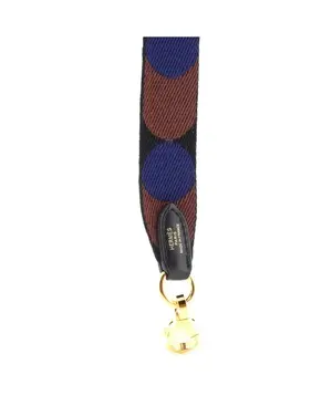 HERMES 25 Sangle Shoulder Strap Cavale Canvas